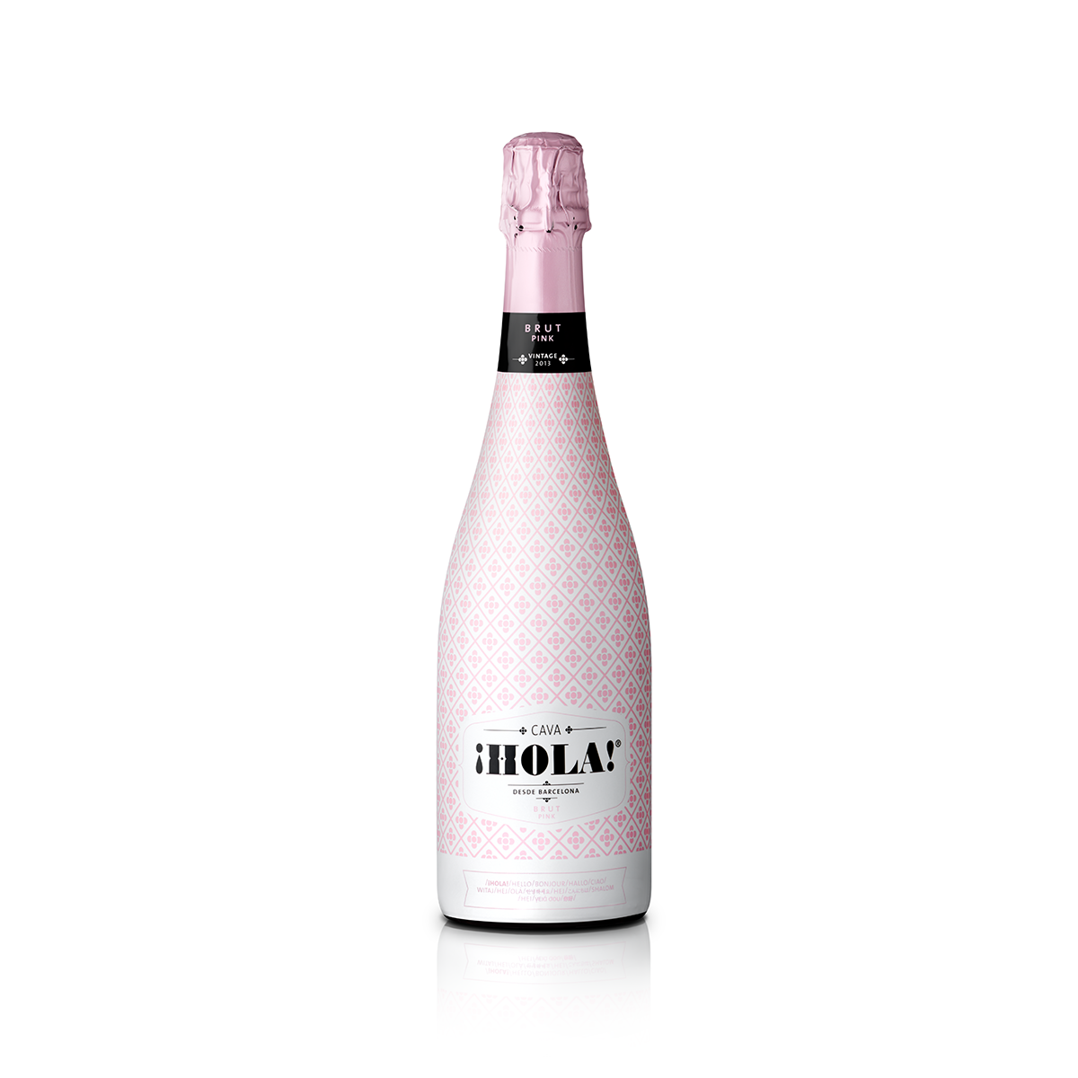 ¡HOLA! Cava Brut Pink . CAVA & CO